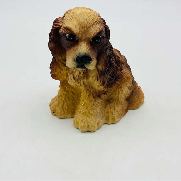 Accents | Vintage Cocker Spaniel Resin Sculpture Figurine | Poshmark